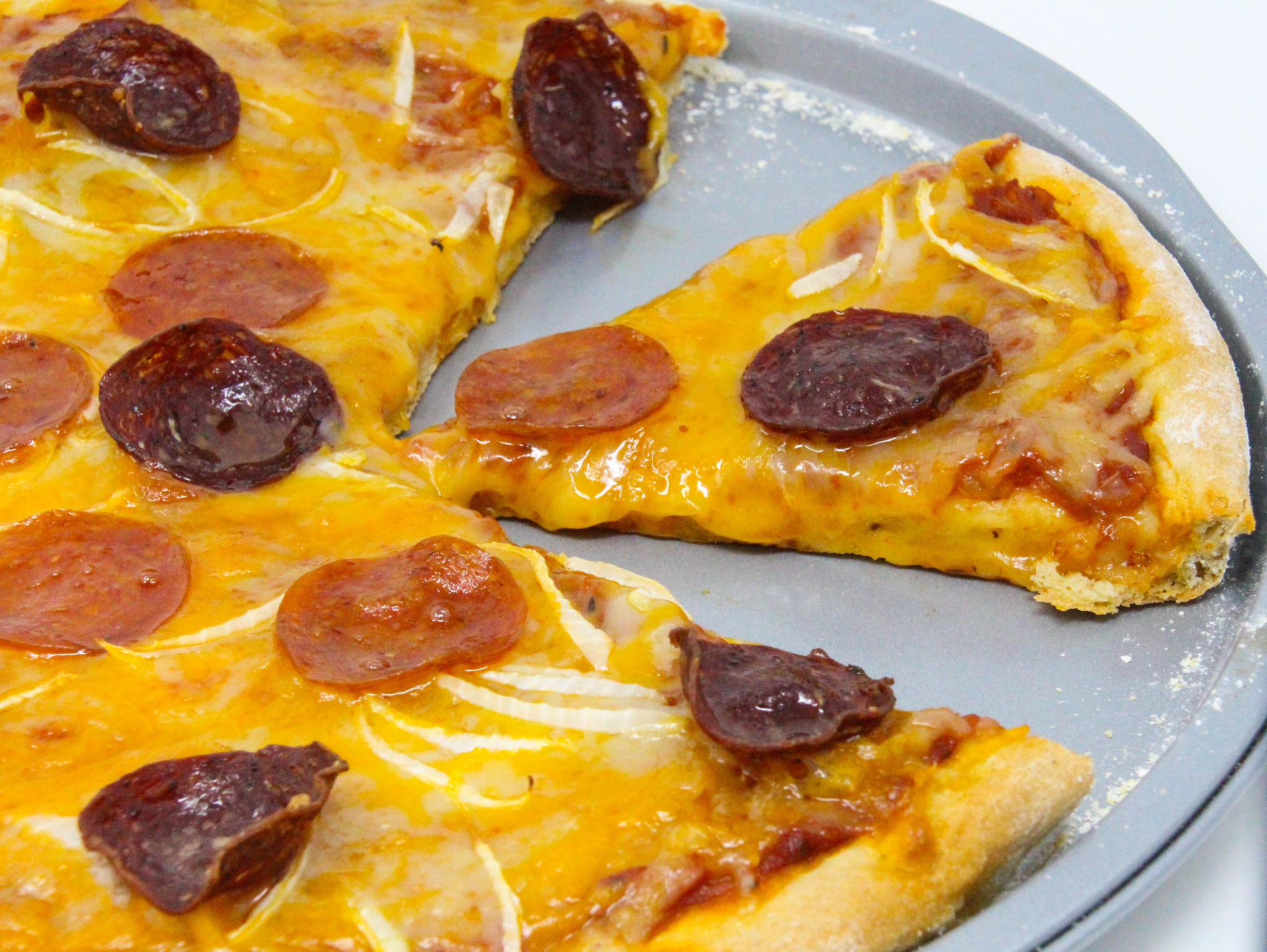 Cheesy Easy Bake Pizza - Cinnamon and Sugar