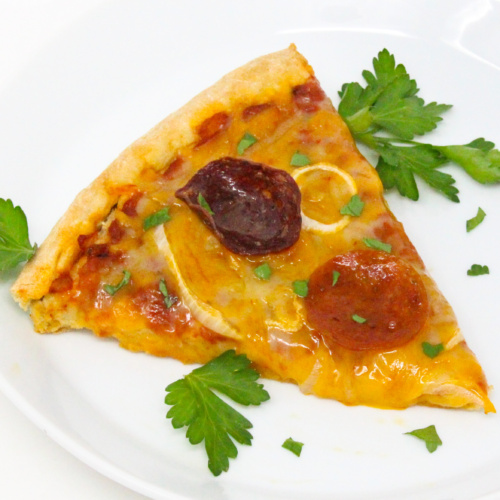 Cheesy Easy Bake Pizza - Cinnamon and Sugar