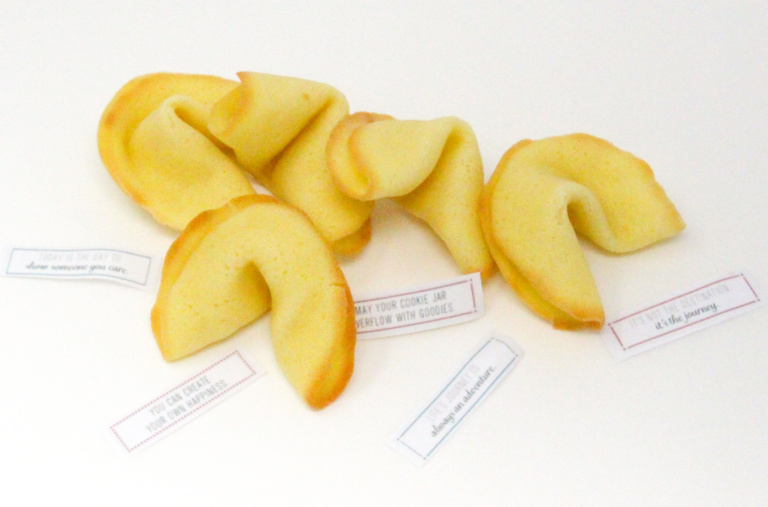 Fated Fortune Cookies - Cinnamon and Sugar