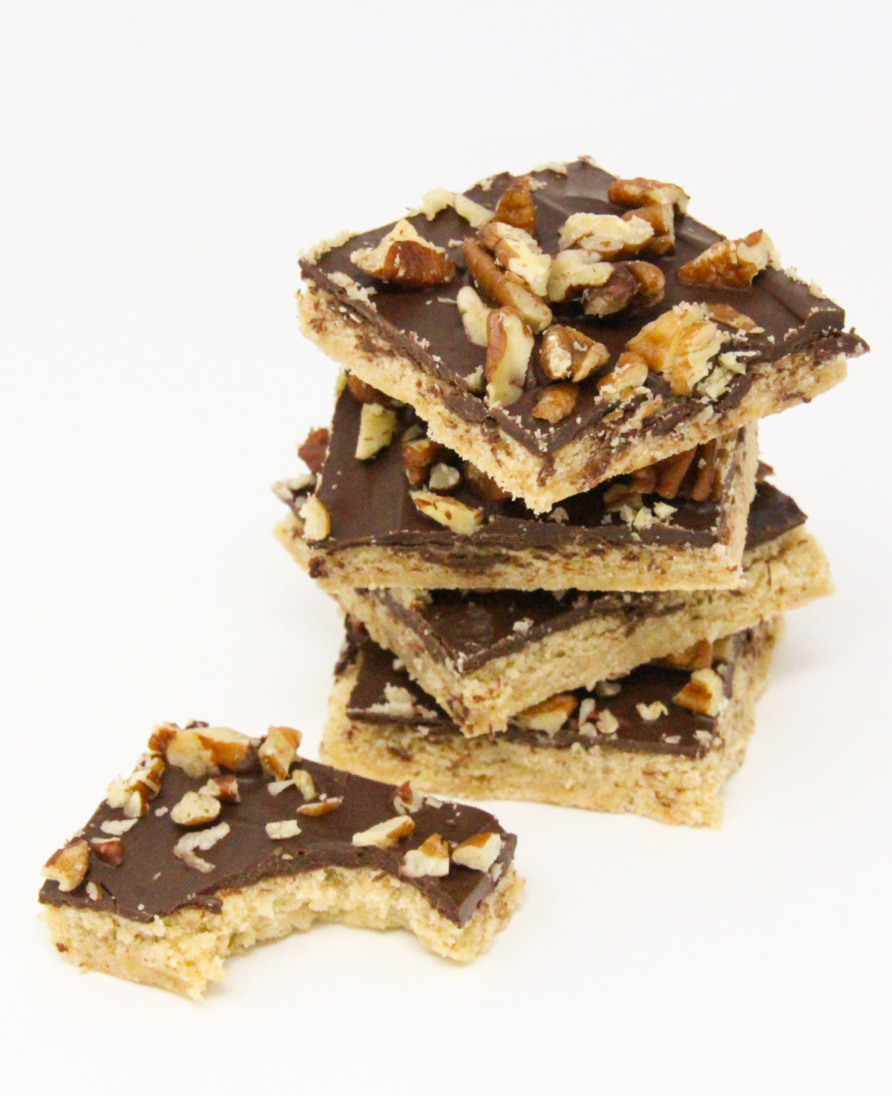 Chocolate-Covered Toffee Squares - Cinnamon and Sugar