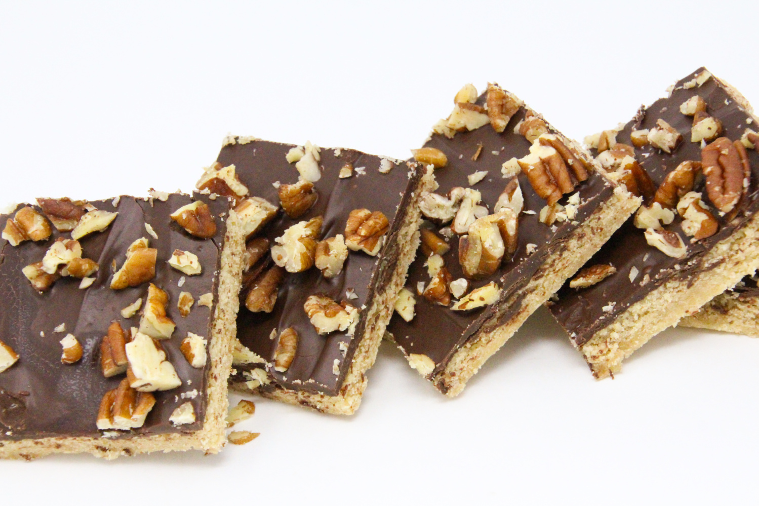 Chocolate-Covered Toffee Squares - Cinnamon and Sugar