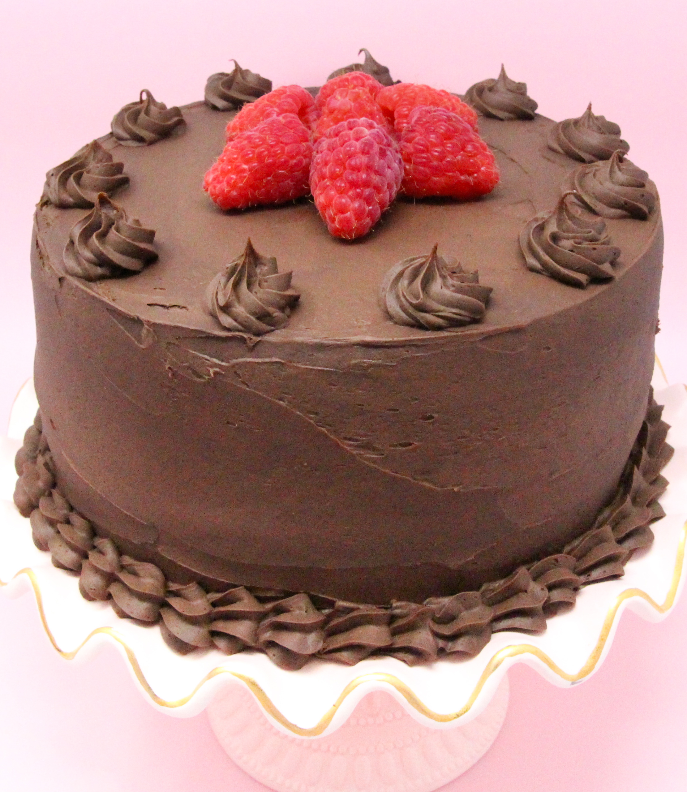 Aunt Ibby's Dark as Night Devil's Food Cake - Cinnamon and Sugar