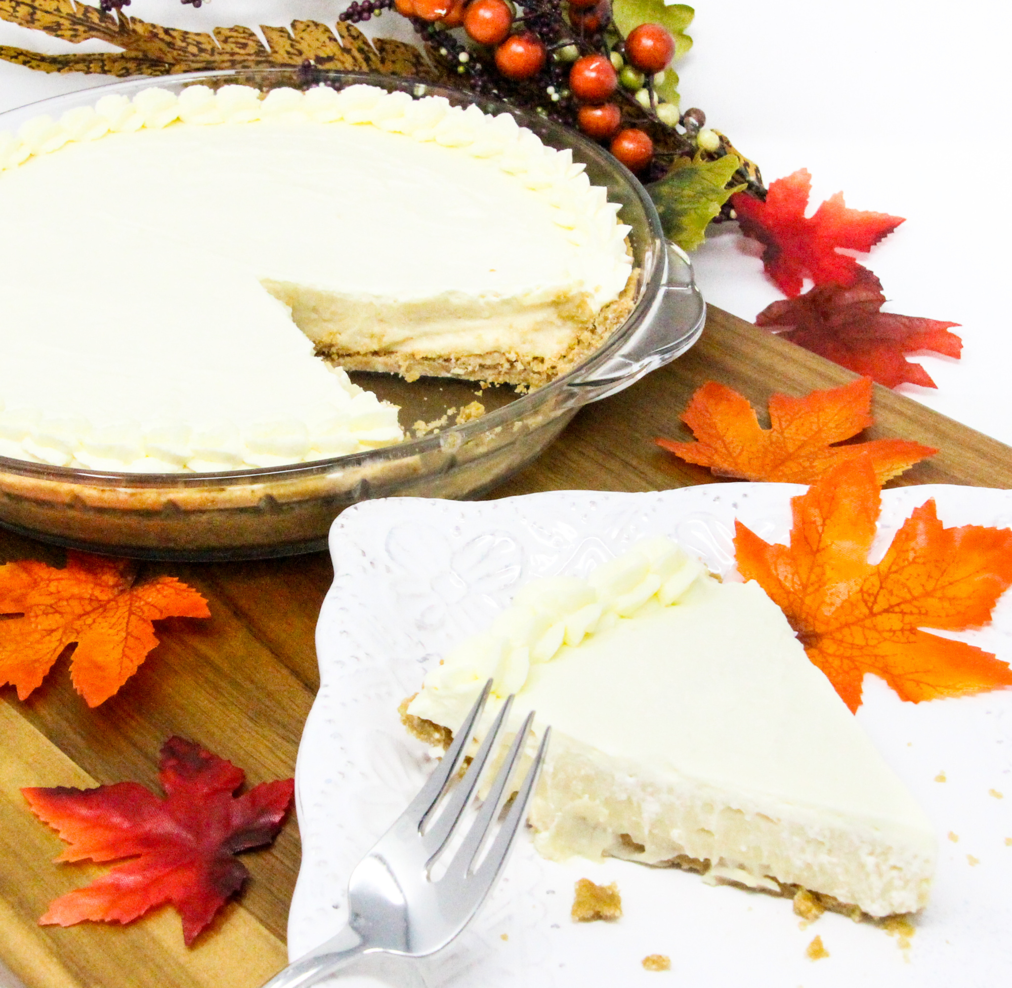 Maple Cream Pie - Cinnamon and Sugar