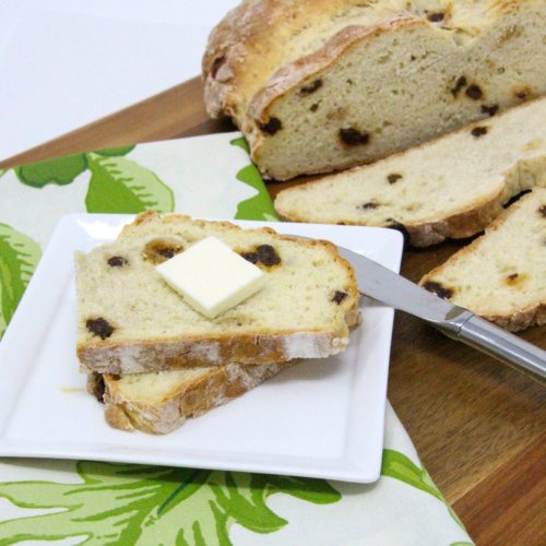 Traditional Irish Soda Bread - Cinnamon and Sugar