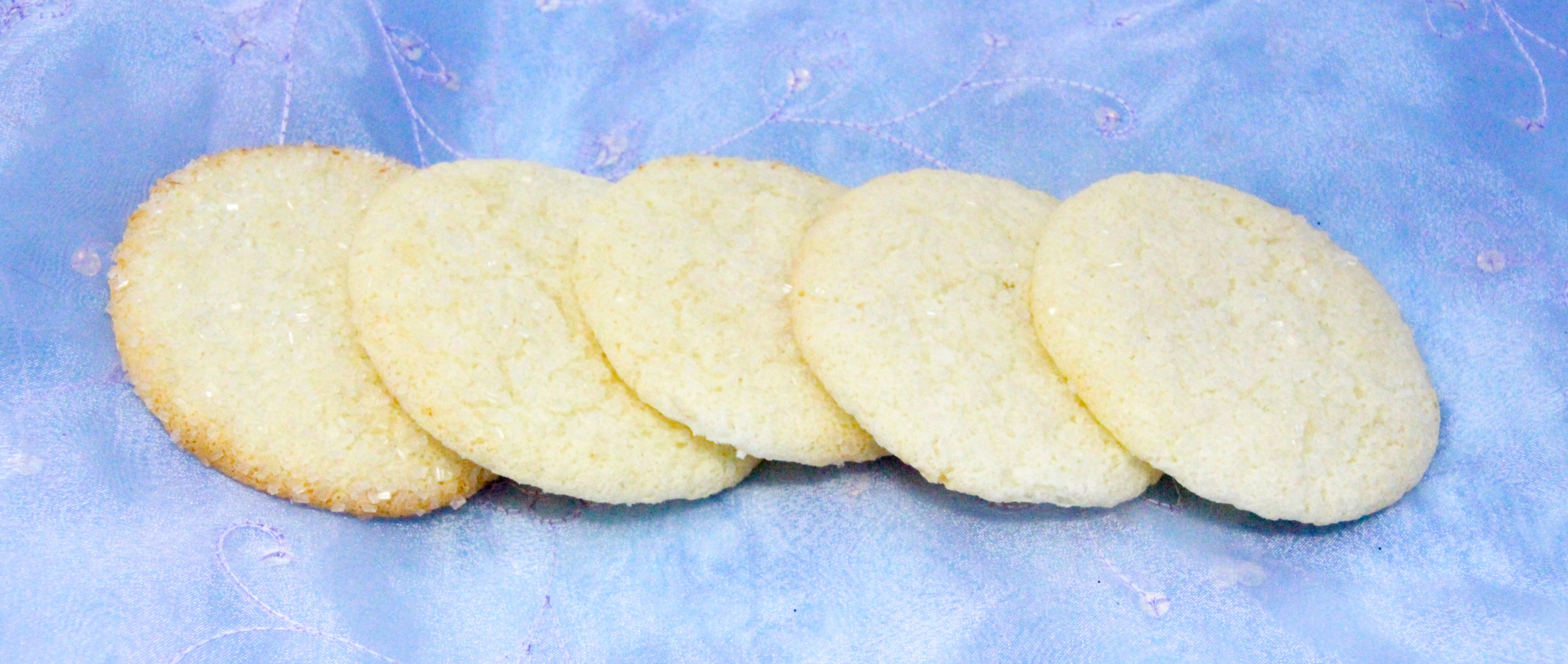 Sparkling Angel Cookies - Cinnamon and Sugar