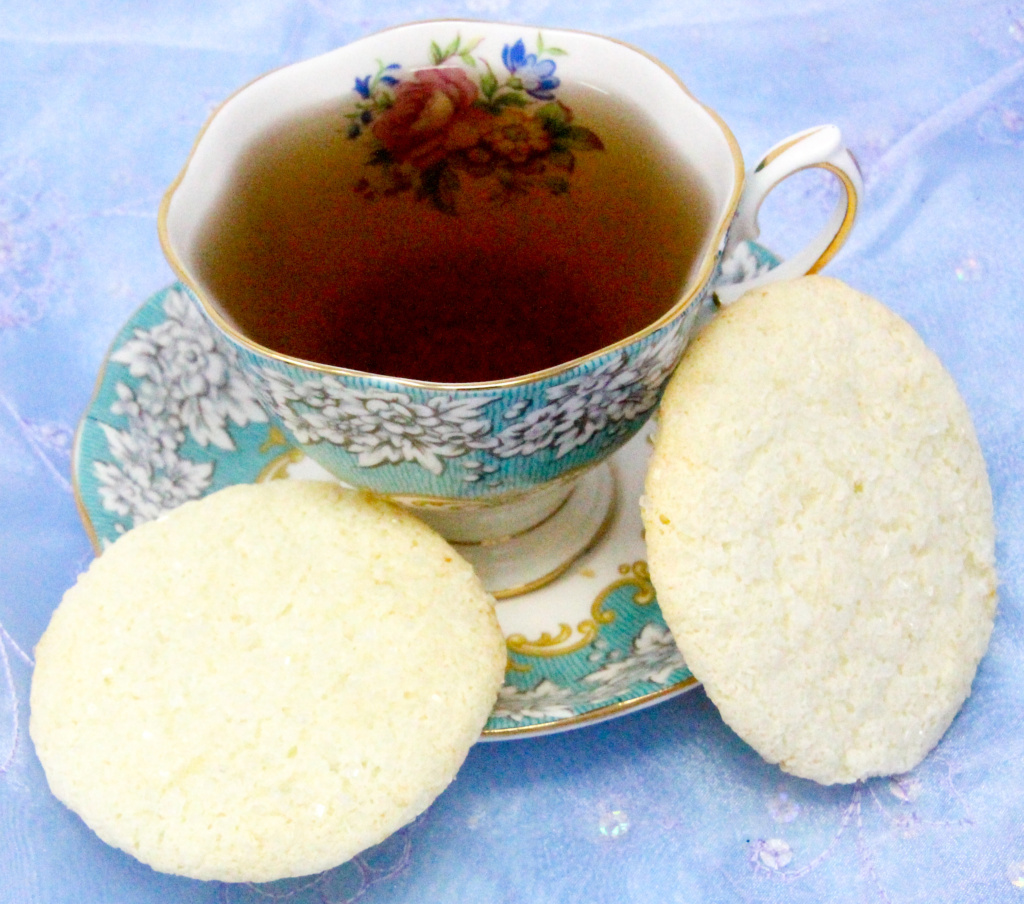 Sparkling Angel Cookies - Cinnamon and Sugar