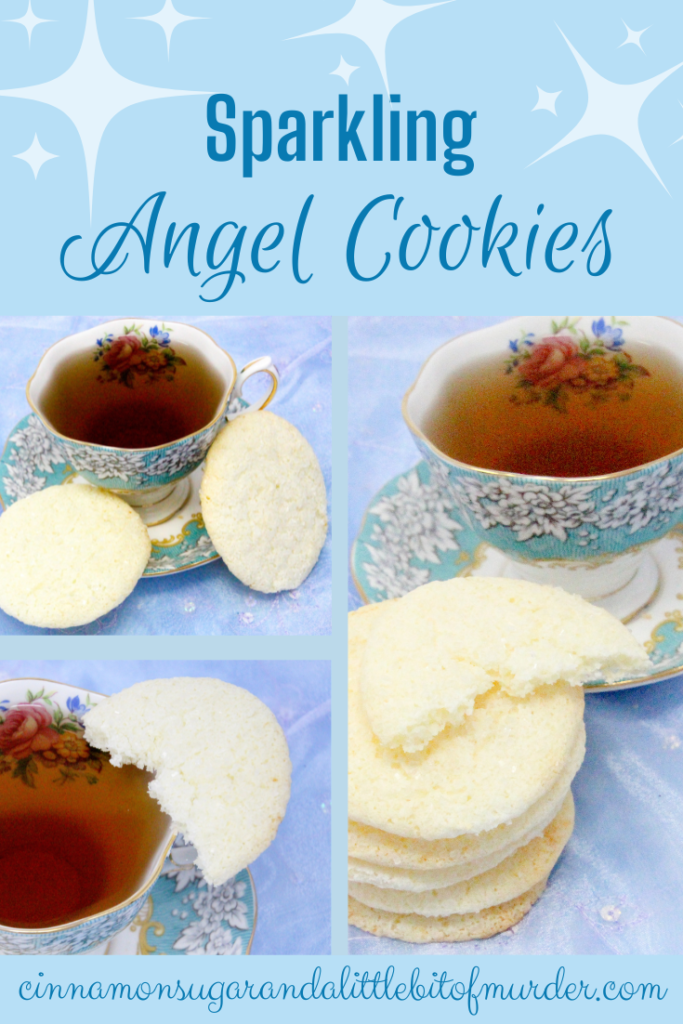 Sparkling Angel Cookies - Cinnamon and Sugar