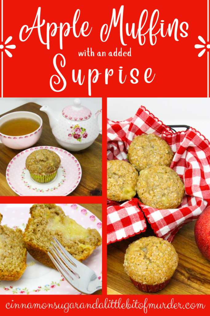 Apple Muffins with an Added Suprise - Cinnamon and Sugar