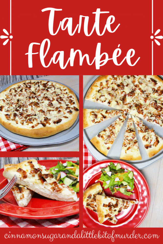 Tarte Flambée - Cinnamon and Sugar