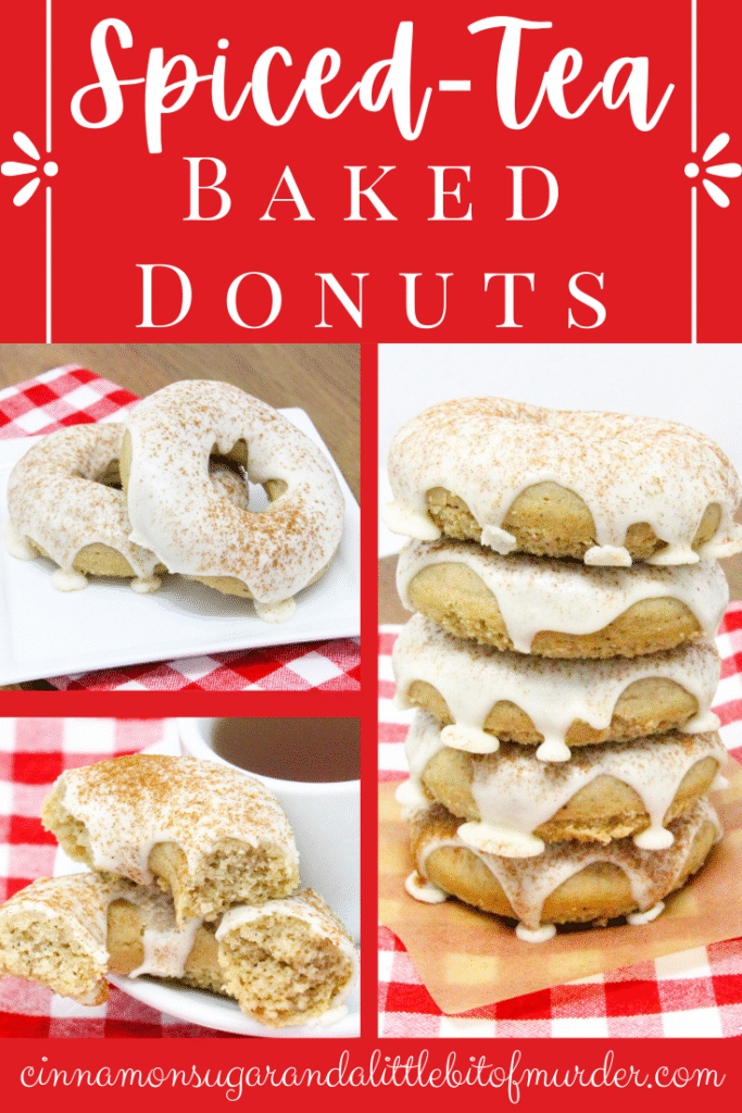Spiced-Tea Baked Donuts - Cinnamon and Sugar